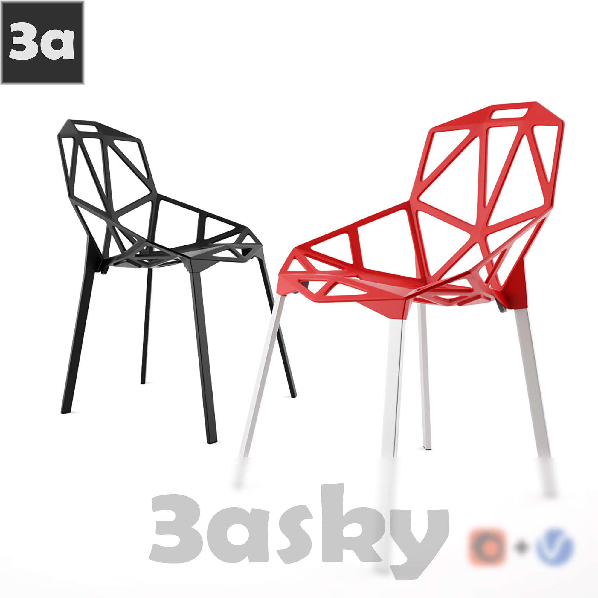One chair from 3DS MAX Models & Free Download