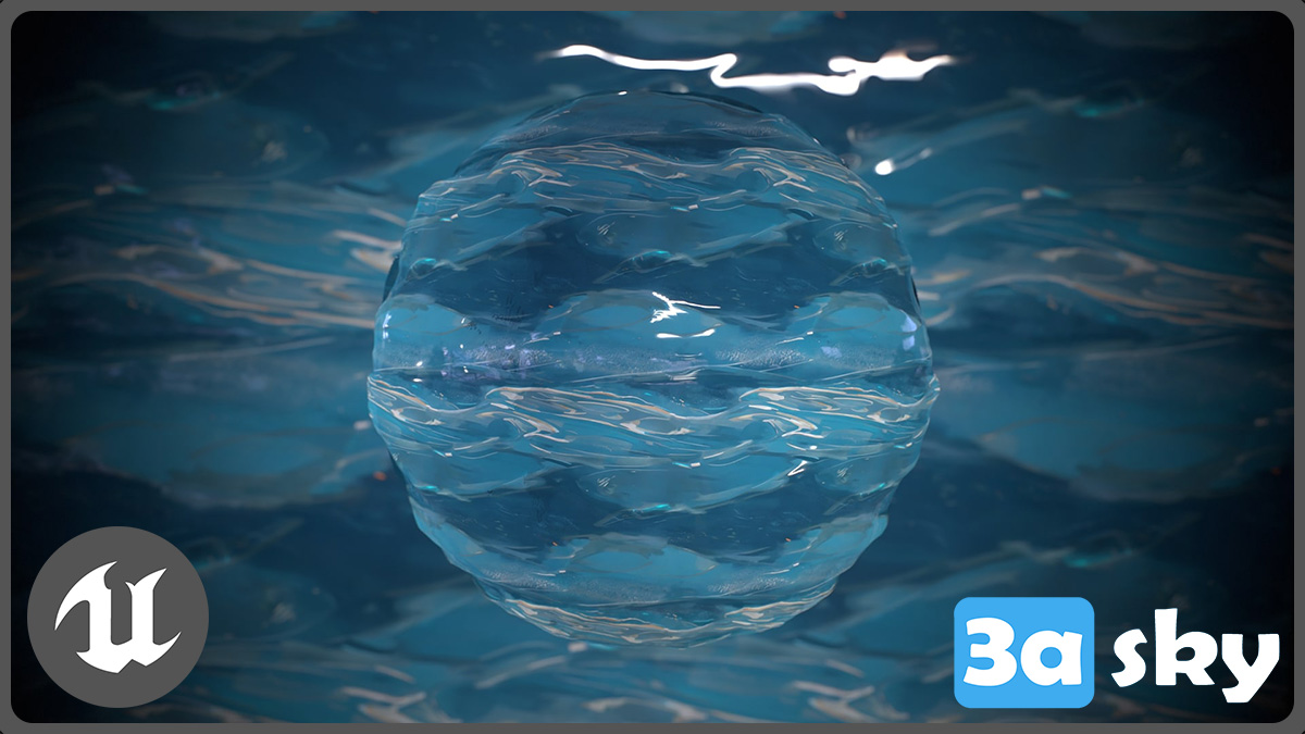 Stylized Water Material Pack 1 4.27 from UNREAL Models & Free Download