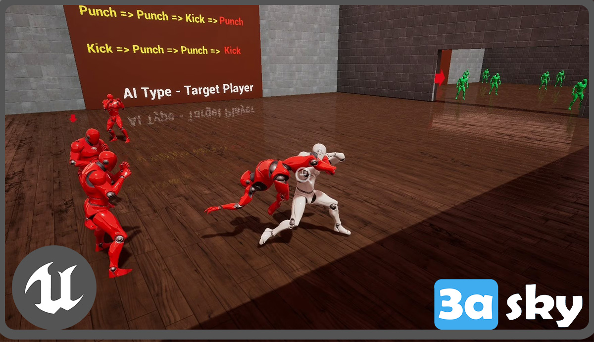 Basic Melee Combat System 5.0 from PLUGIN UNREAL Models & Free Download