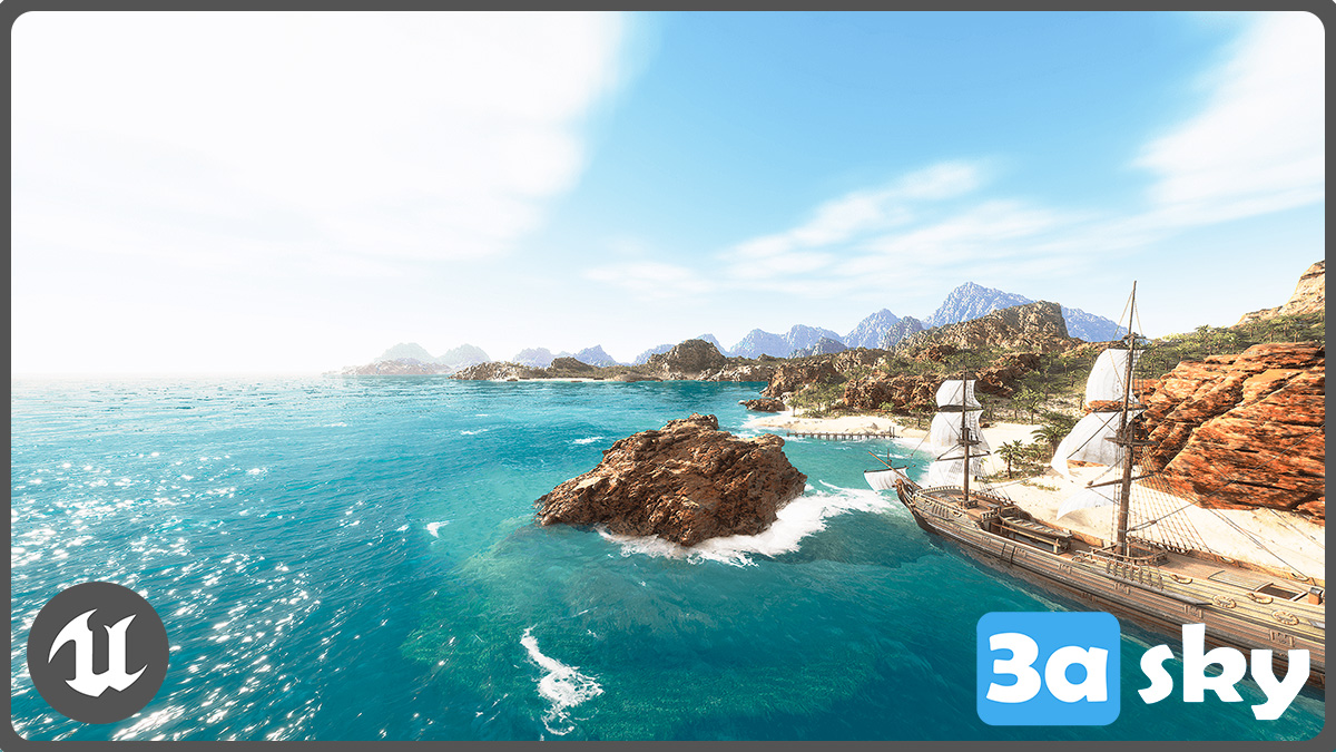 Oceanology v5.4.0 (5.3) from PLUGIN UNREAL Models & Free Download