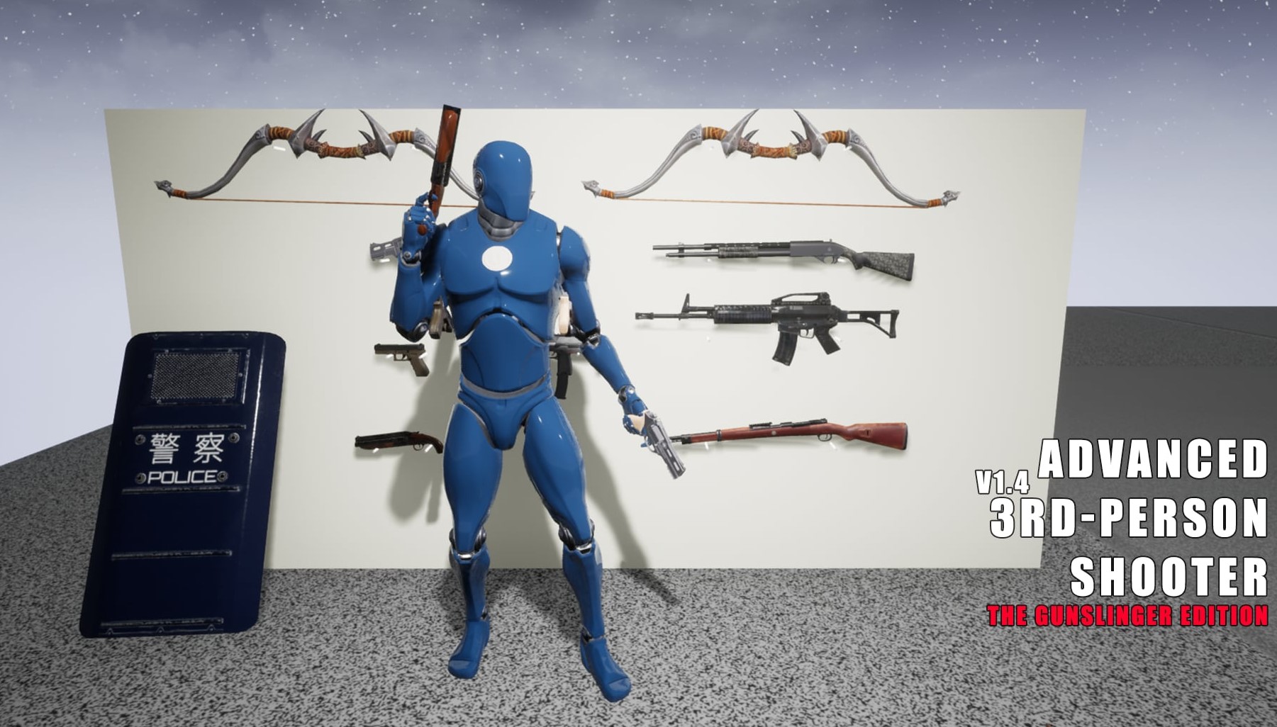 Advanced Third Person Shooter Project 5.1 from PLUGIN UNREAL Models ...