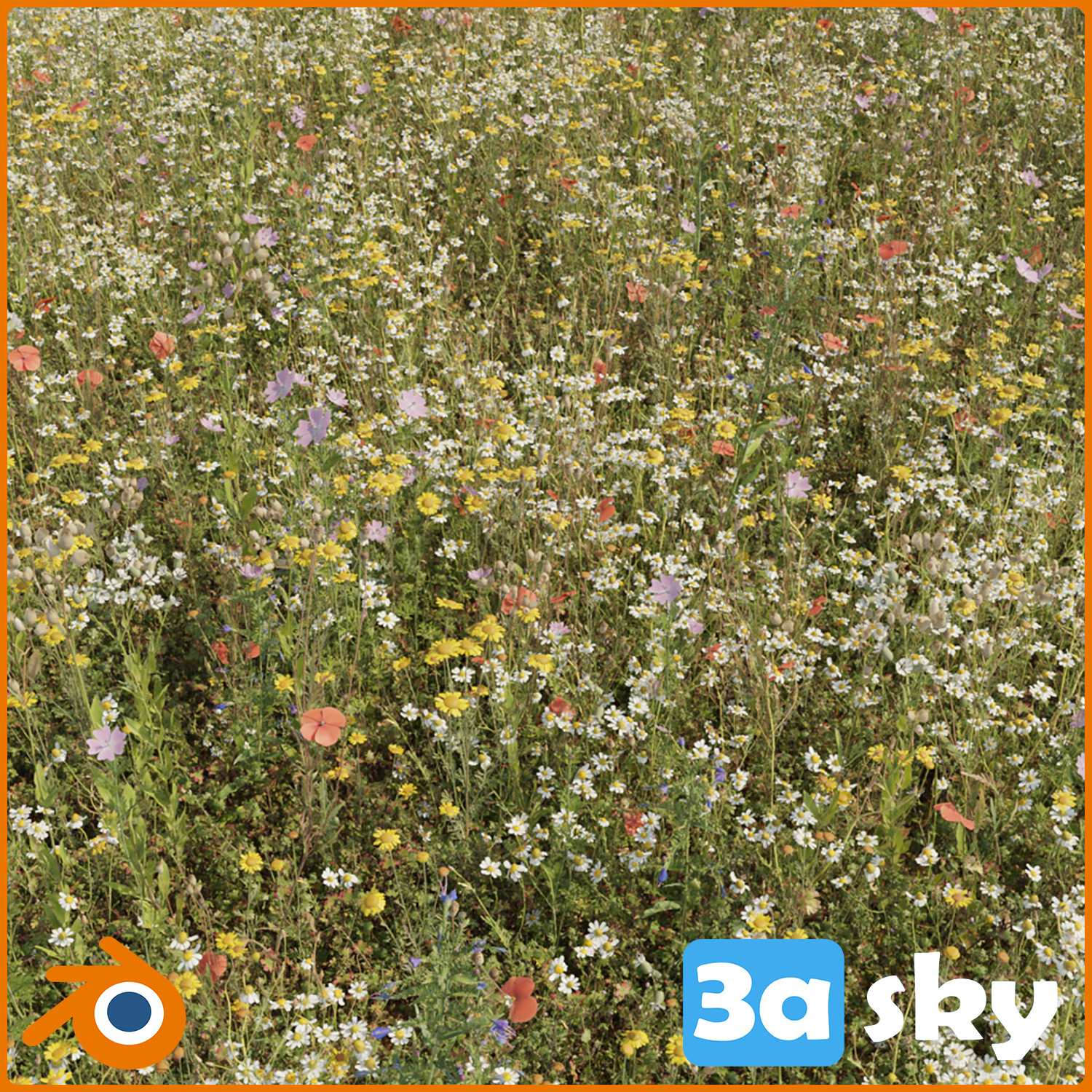 The Colorful Mix from BLENDER Models & Free Download