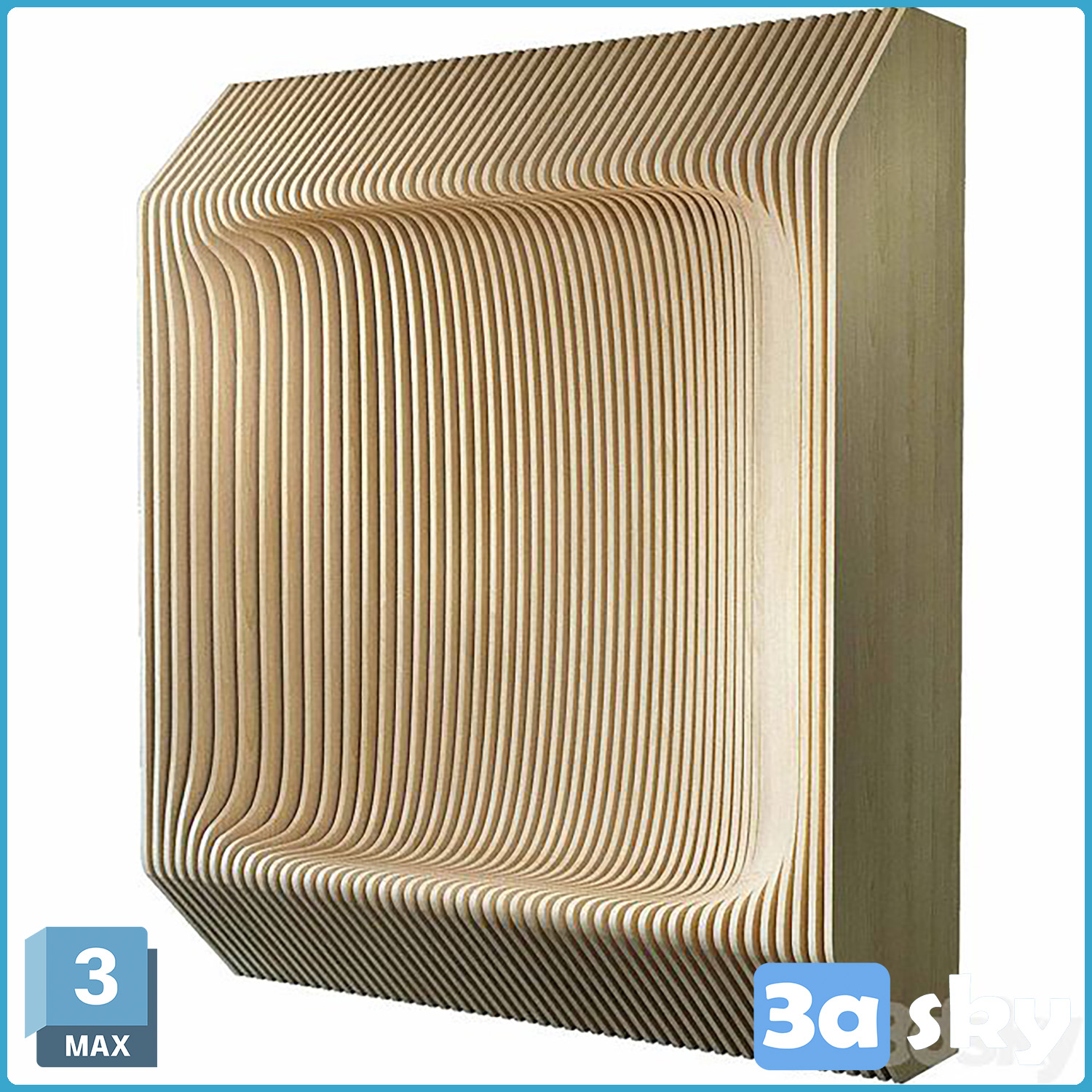 Parametric Wall 009 from 3DS MAX Models & Free Download