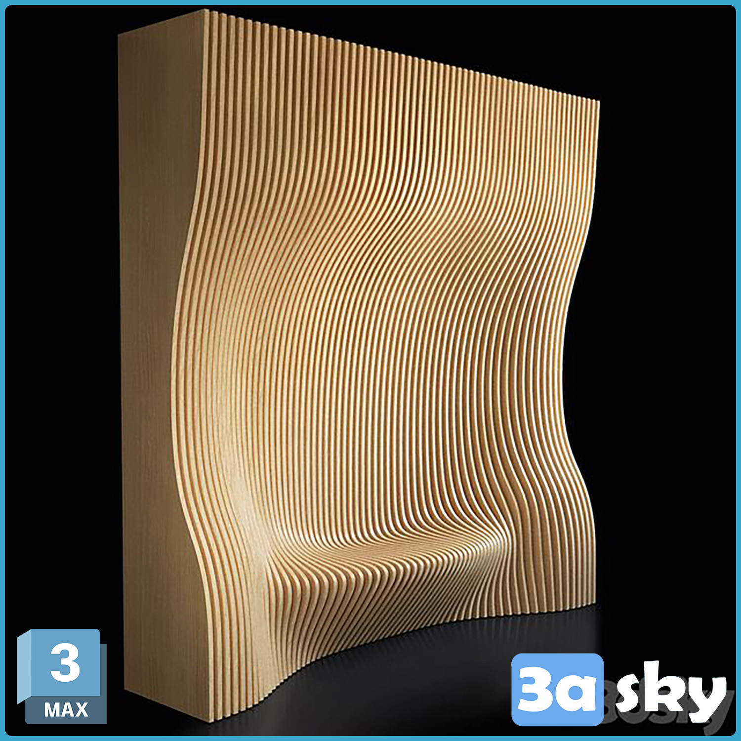 Parametric wall 006 from 3DS MAX Models & Free Download