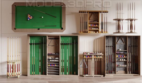 3D Cue Models 8403 from 3DS MAX Models & Free Download