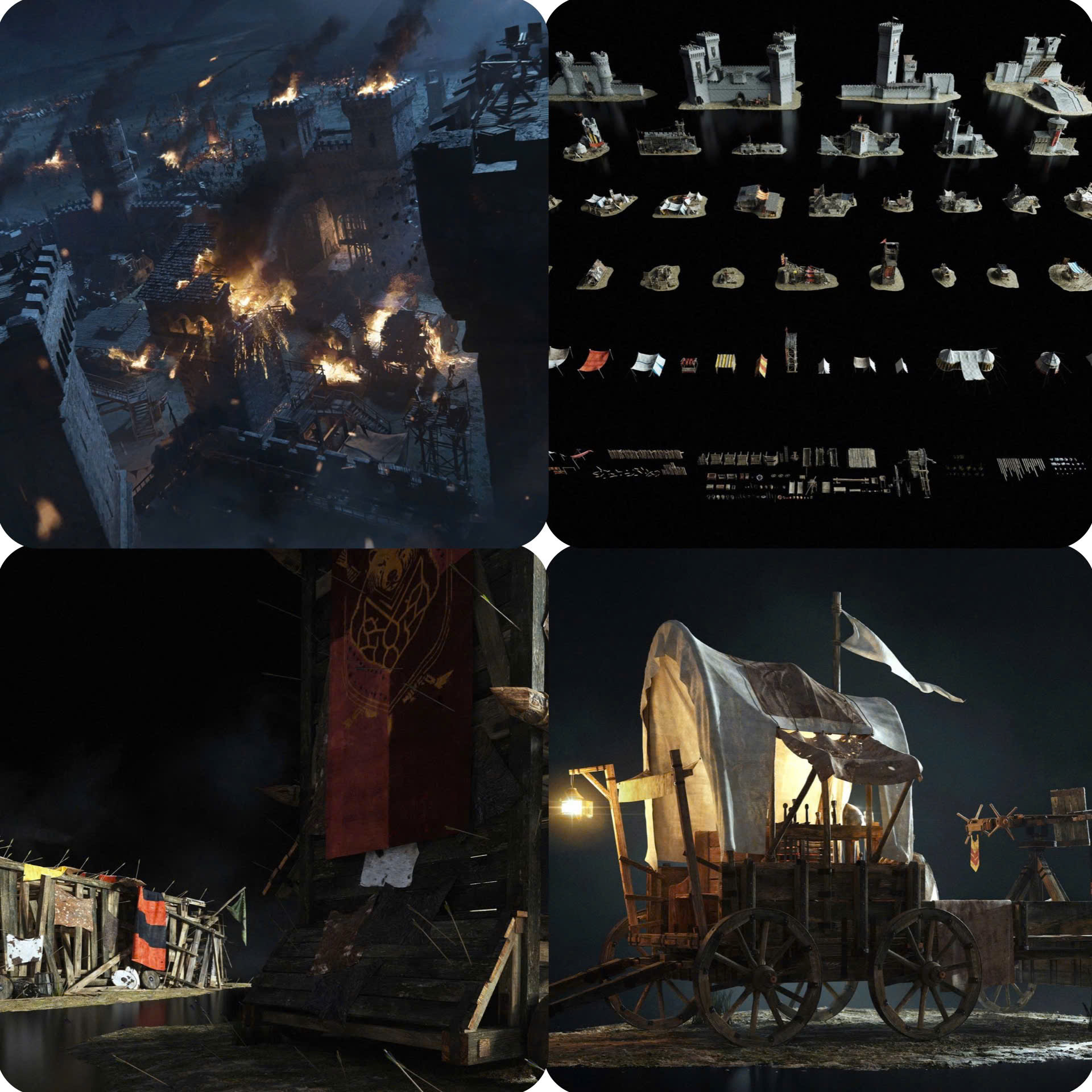 KitBash3D – Medieval Siege