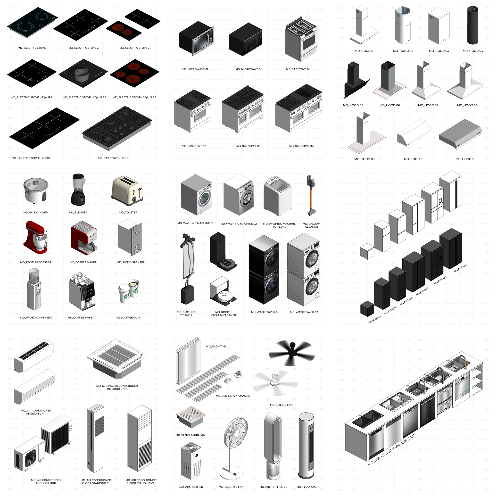 Sketchup Lowpoly Interior Pack