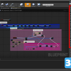 Blood Splatter Blueprint System 5.3 from UNREAL Models & Free Download